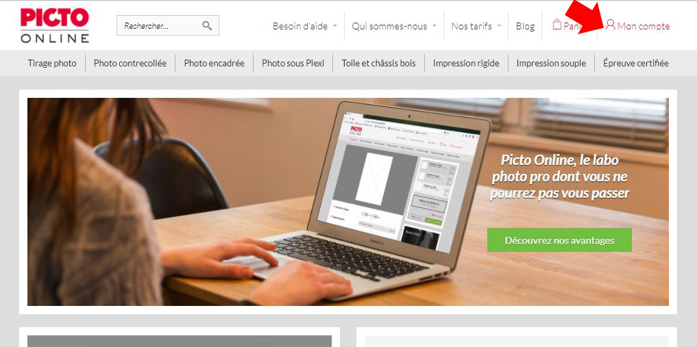 Picto Online - Me connecter